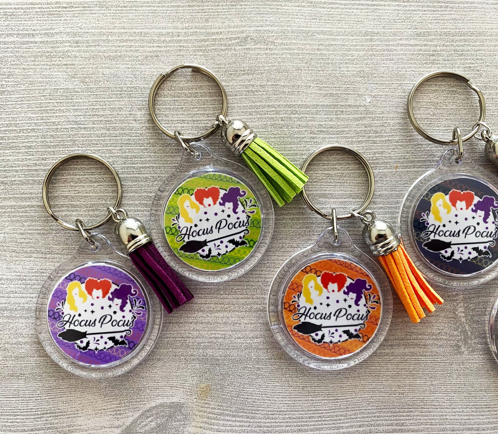 Hocus Pocus Keychain,hocus Pocus Key Ring,hocus Pocus,keychain,key Ring ...