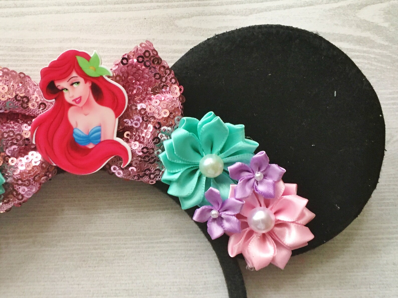 Ariel Earsariel Mouse Earsmouse Earslittle Mermaidminnie | Etsy