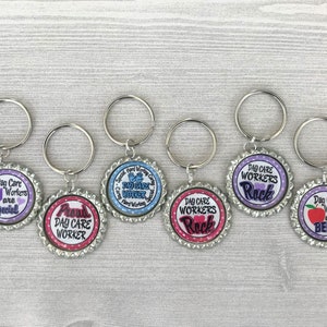 Day Care Workers,keychain,key Ring,day Care Workers Keychains,day Care ...