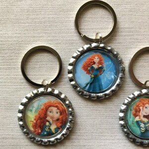 Keychain,key Ring,merida,princess,princess Merida,key Chain,keyring ...