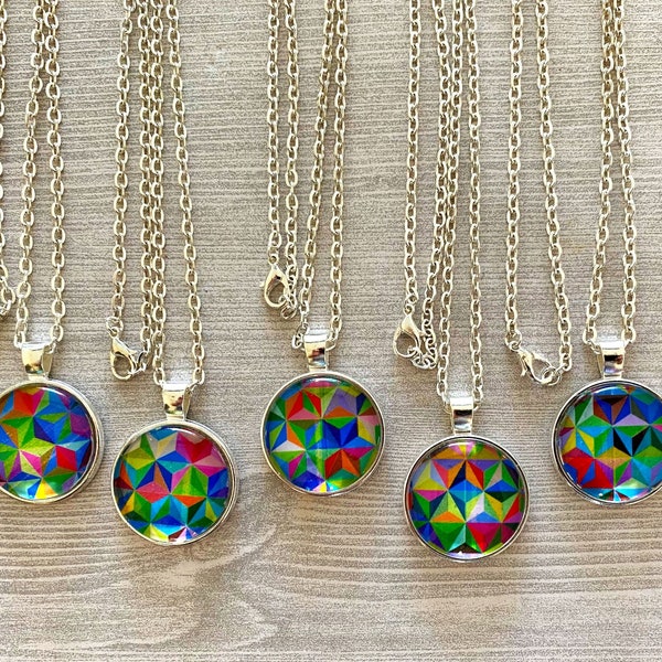Kaleidoscope Necklace - Etsy