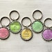 Keychain,key Ring,inspirational Quotes,key Chain,keyring,bottlecap ...