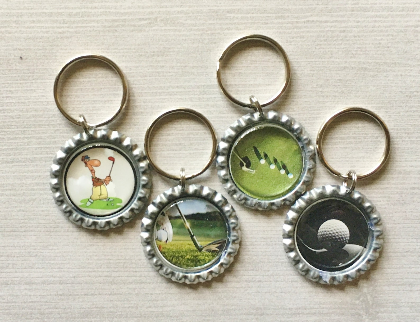 Keychainkey Ringgolfkey Chainkeyringgolf - Etsy