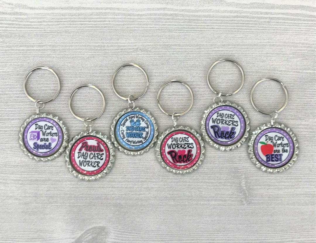 Day Care Workers,keychain,key Ring,day Care Workers Keychains,day Care ...
