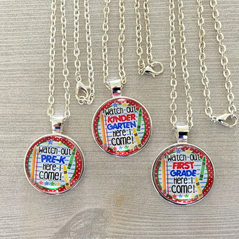 Back to School Necklaces - Etsy