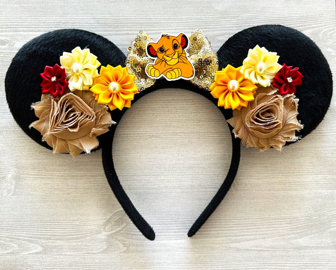 Simba Ears,simba,mouse Ears,simba Mouse Ears,minnie Mouse Ears,mickey ...