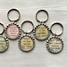 Keychain,key Ring,inspirational Quotes,key Chain,keyring,bottle Cap ...