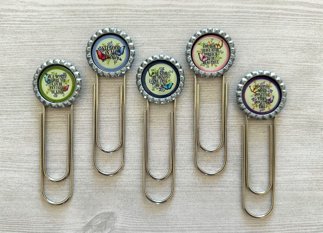 Planner Clip,bookmark,inspirational Quotes,inspirational,jumbo Paper ...