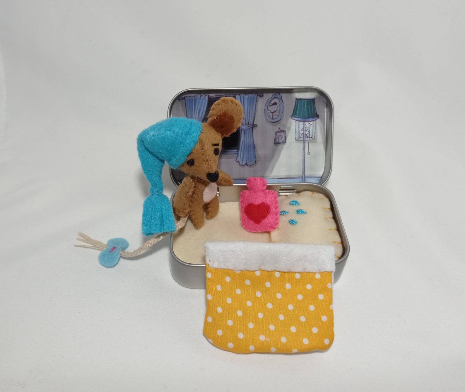 Handmade Felt Tiny Mouse ! - Etsy