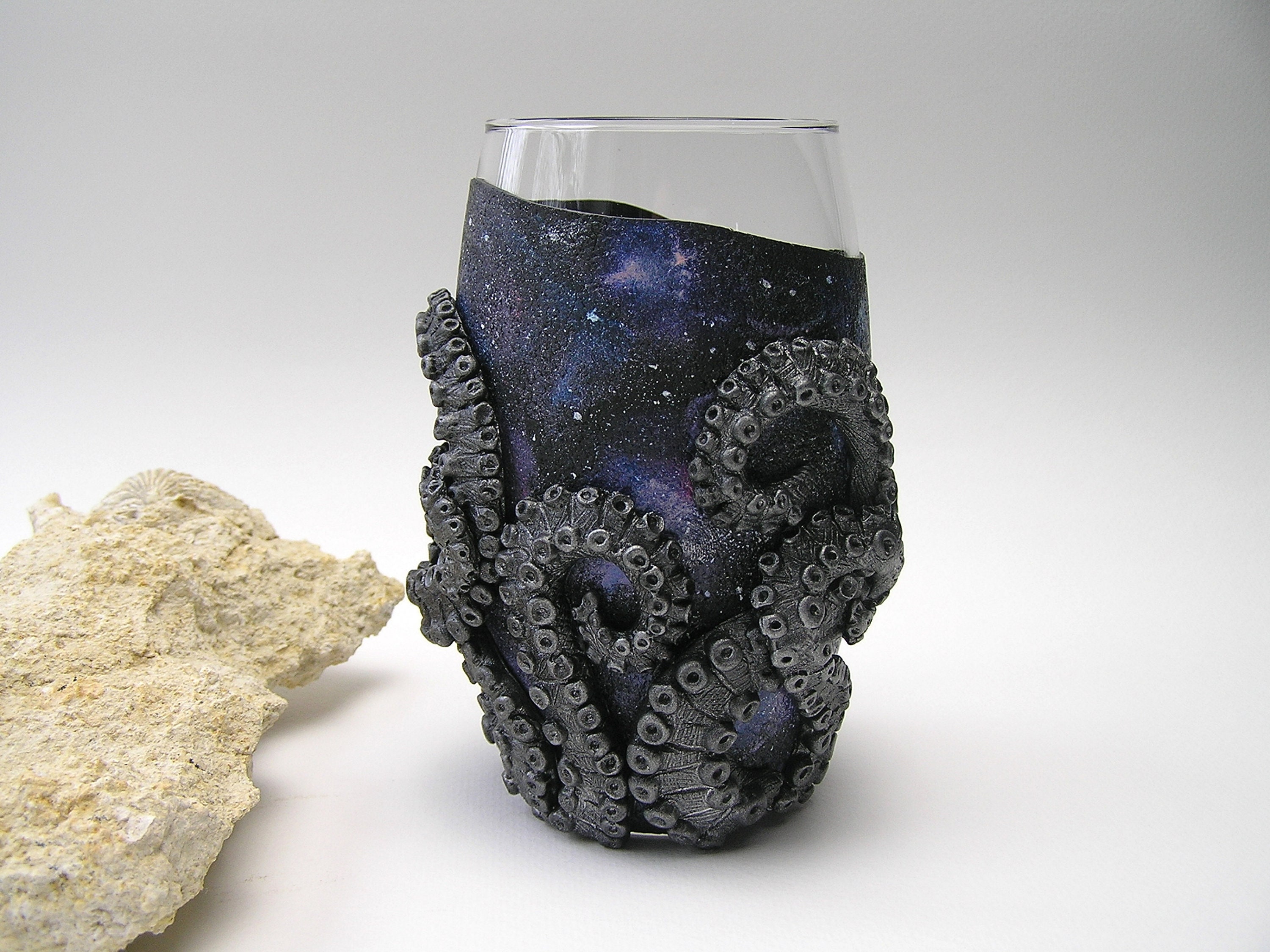 Octopus Glass Cthulhu Space Octopus Squid Kraken Lovecraft Cephalopod ...