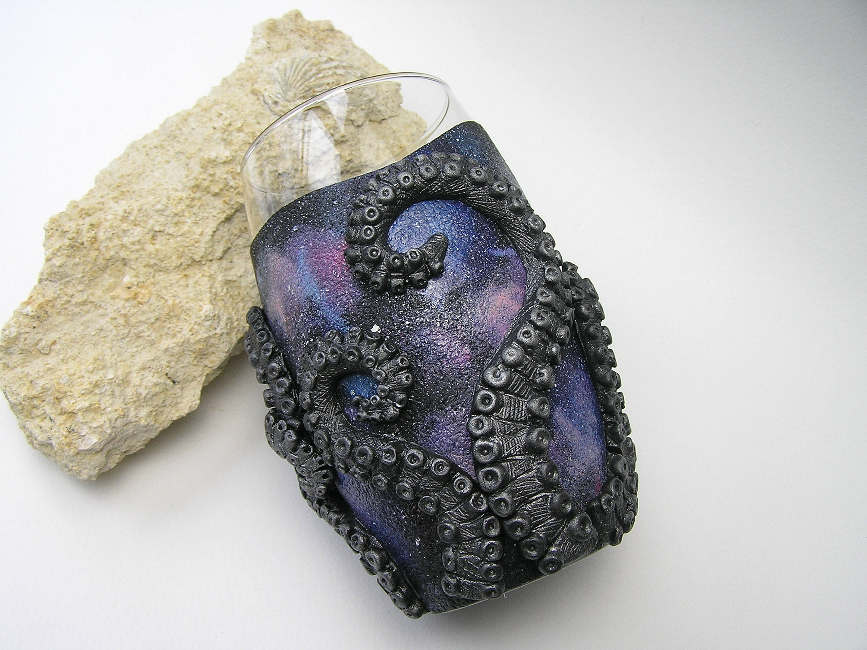 Octopus Glass Cthulhu Space Octopus Squid Kraken Lovecraft Cephalopod ...