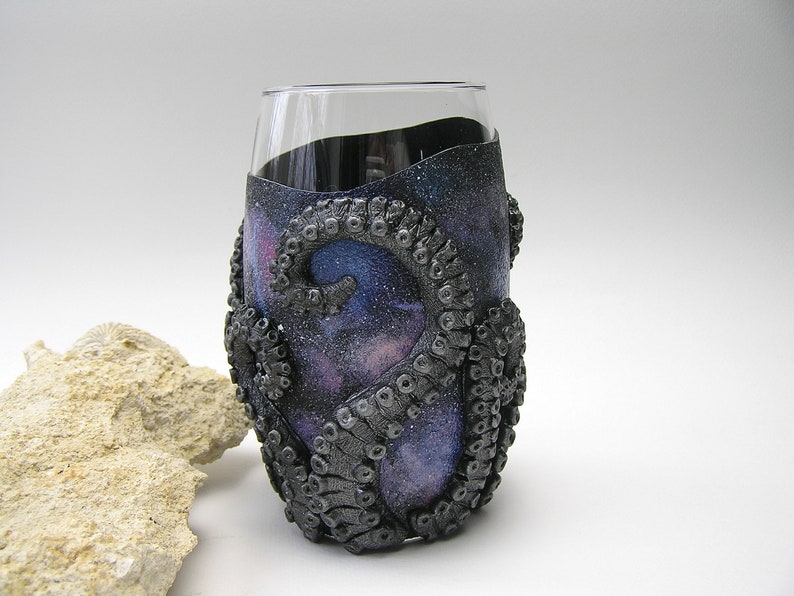 Octopus Glass Cthulhu Space Octopus Squid Kraken Lovecraft Cephalopod ...