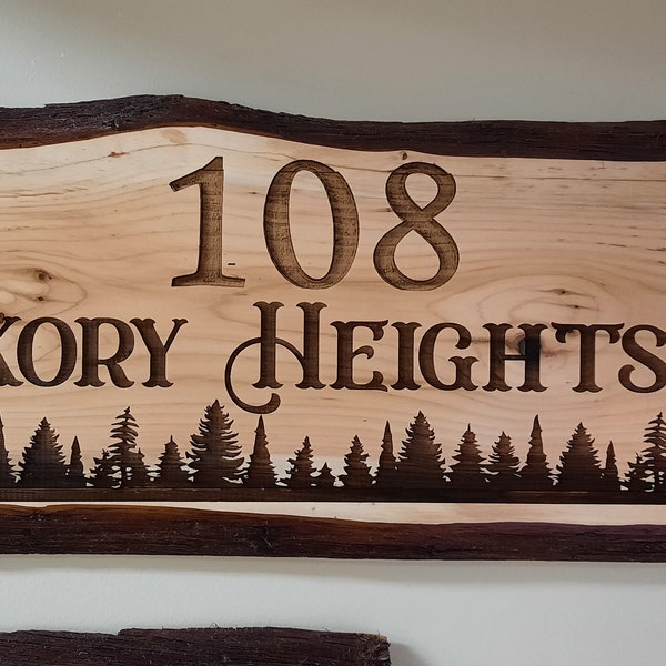Cedar Wood Signs - Etsy