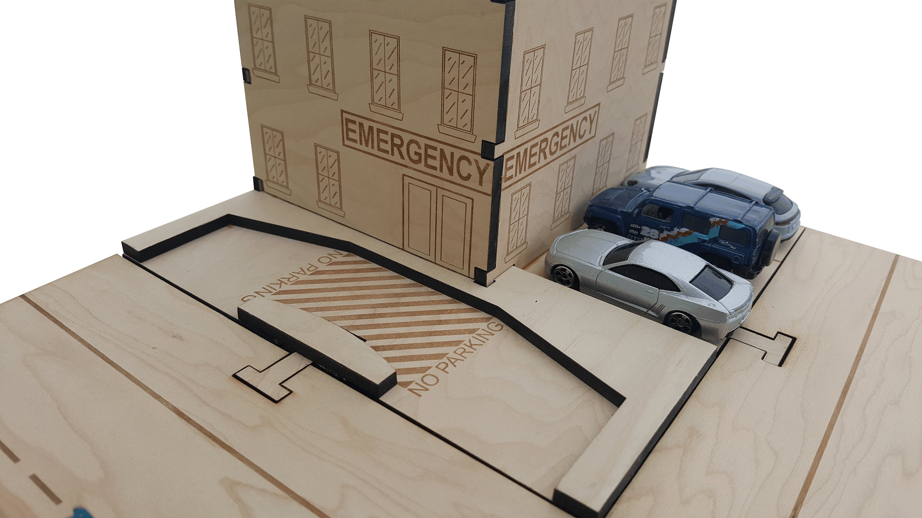 Hospital Building Kit DIY Matchbox Hotwheels Toy - Etsy