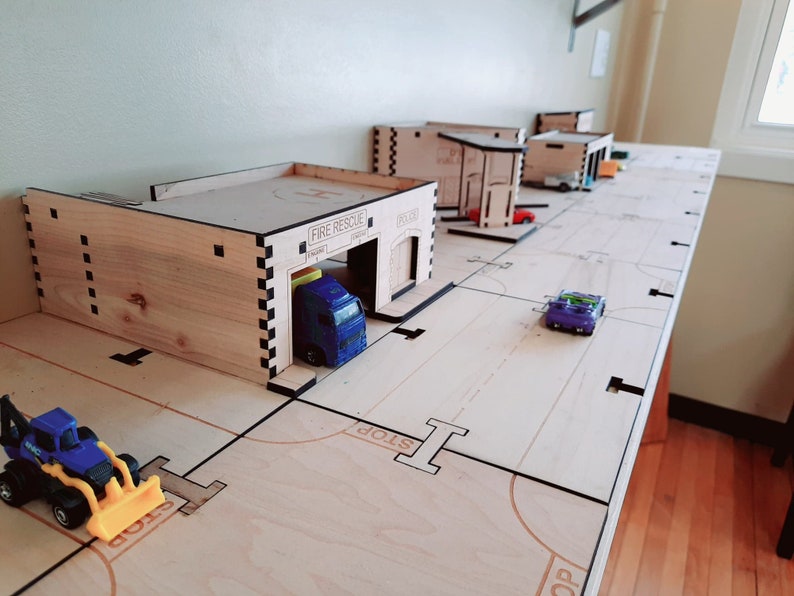 Car Wash Building Kit DIY Matchbox Hotwheels Toy My Car City | Etsy