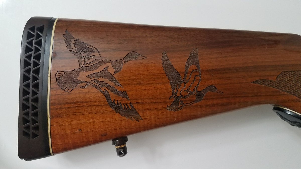 Custom Firearm Engraving Stock Personalized Wording and Checkering - Etsy