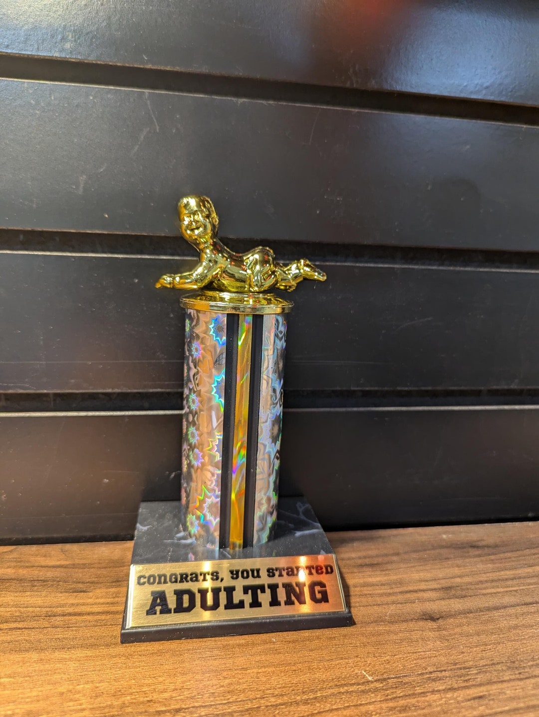 Adulting Trophy Congrats, You're an Adult! - Etsy