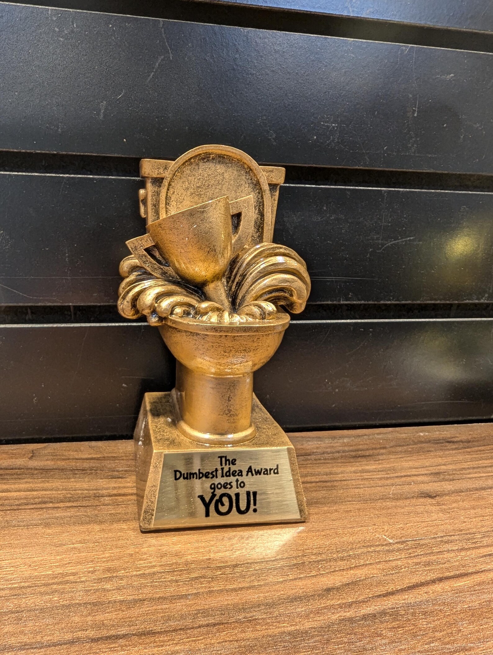 Worst Idea Trophy Award - Etsy
