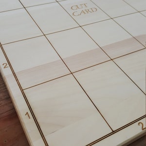 Cross Cribb Cribbage Wood Game Board - Etsy