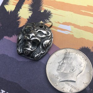 Hand Poured Wildcat Pendant, Pure Silver (.999) Lot #2 - Etsy