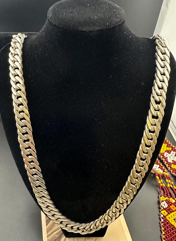 Large silver cuban - Gem