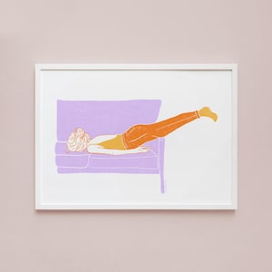 Not Today – Art Print, Poster, Illustration - Etsy