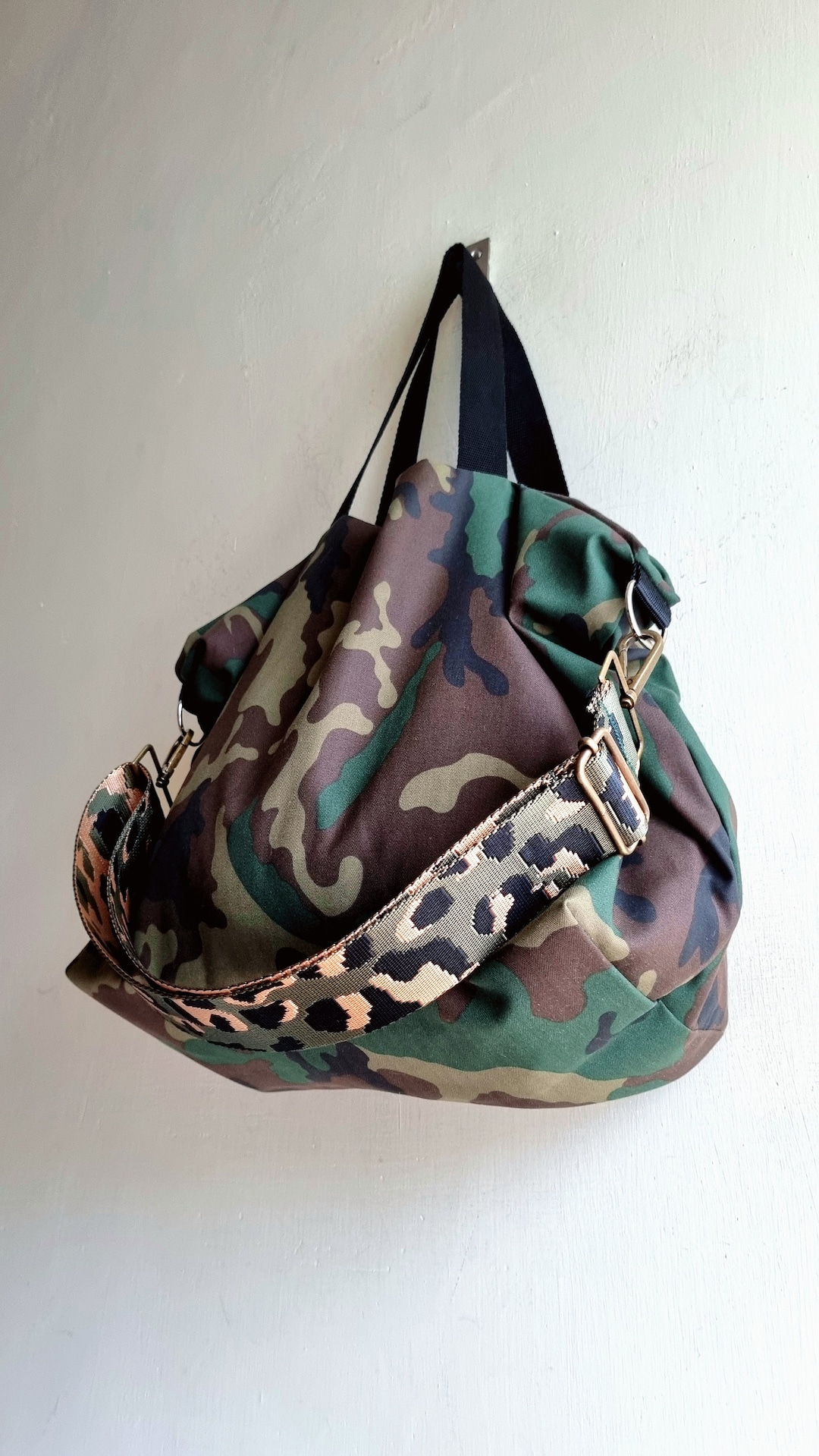 Camo Tote Bag, Camo Bag, Camouflage Crossbody Bag, Gift for Her ...