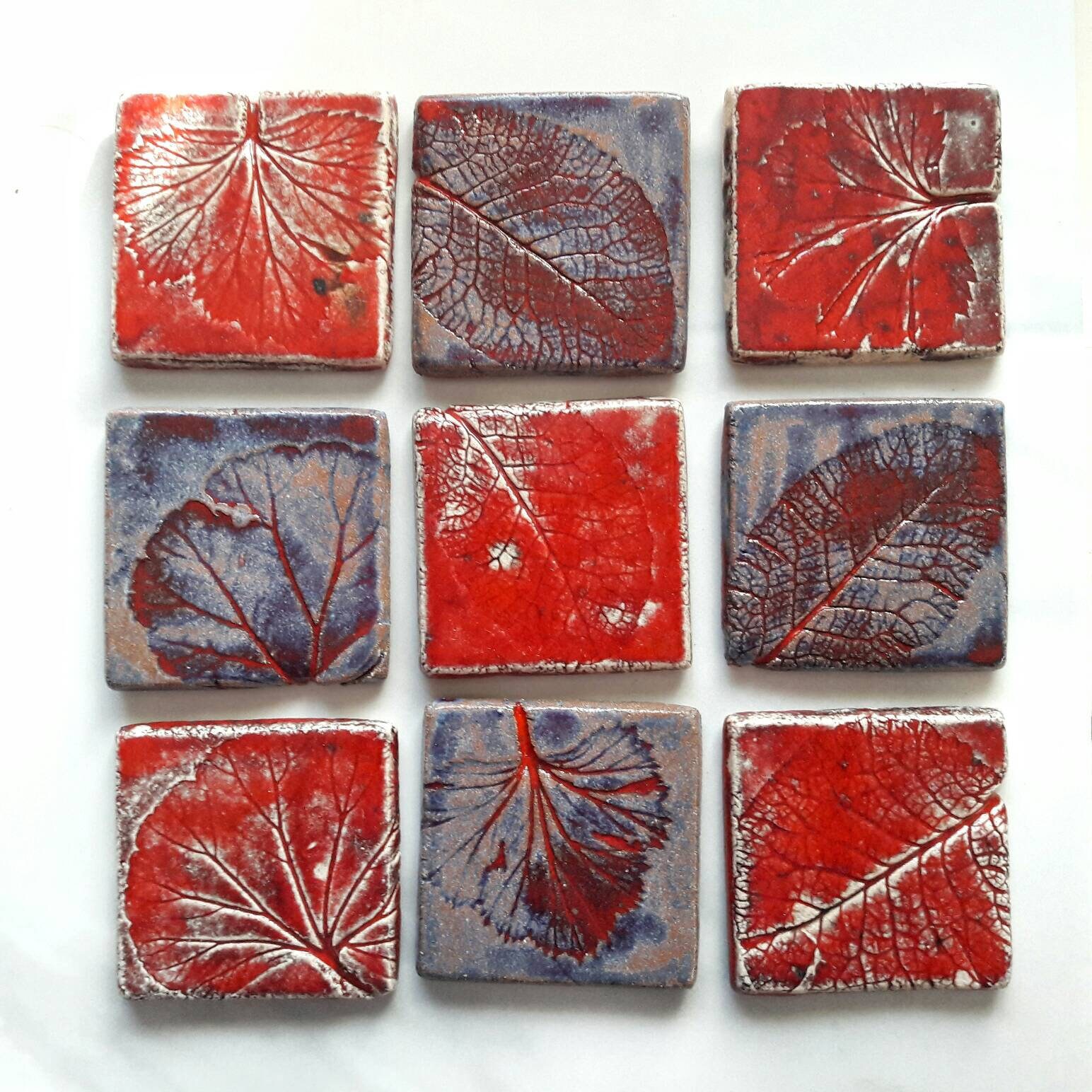 Stand With Ukraine Handmade Ceramic Tiles Set of 9 Plant - Etsy