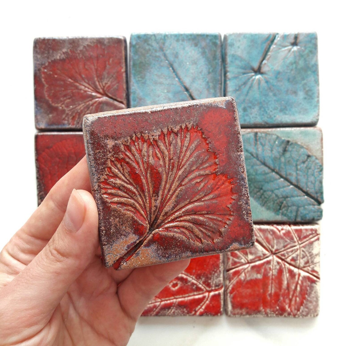 Stand With Ukraine Handmade Ceramic Tiles Set of 9 Plant - Etsy