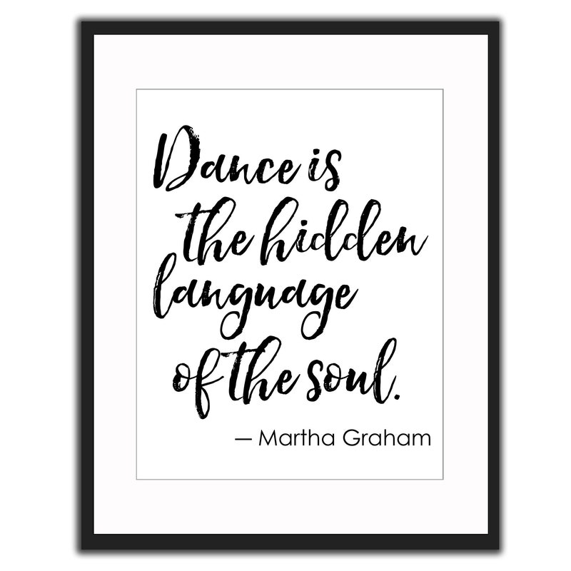 Martha Graham Quote - Etsy