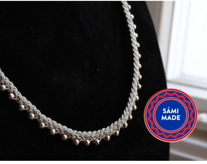 Synnove Sami Risku Style Norwegian Solje Silver Plated Filigree Bunad ...