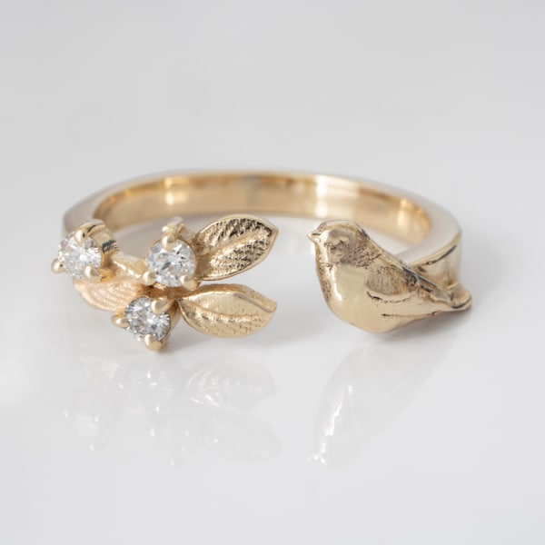 Bird Ring - Etsy