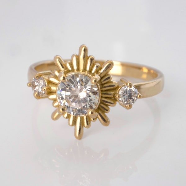 Sunburst Ring - Etsy