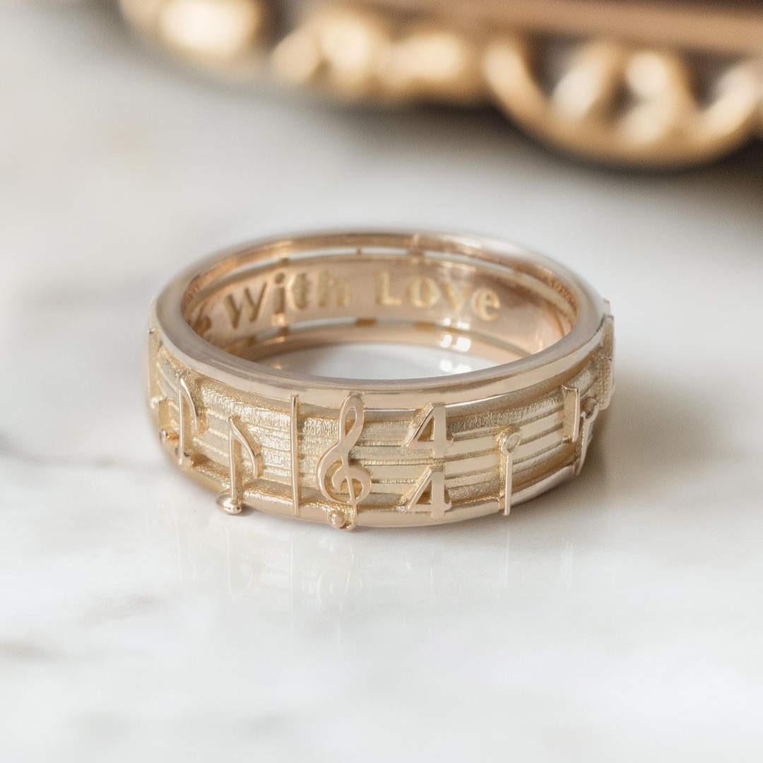 Musical Score Ring | Ballet, Ballerina Ring | Sugarplum Fairy ...
