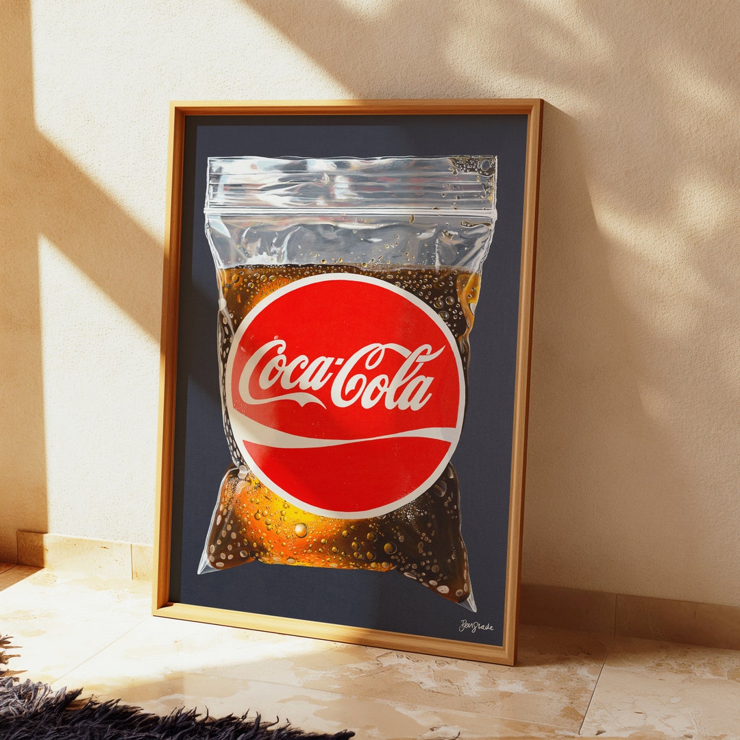 Coke Print | Painting Reproduction | Coca Cola Art | Soft Drink ...