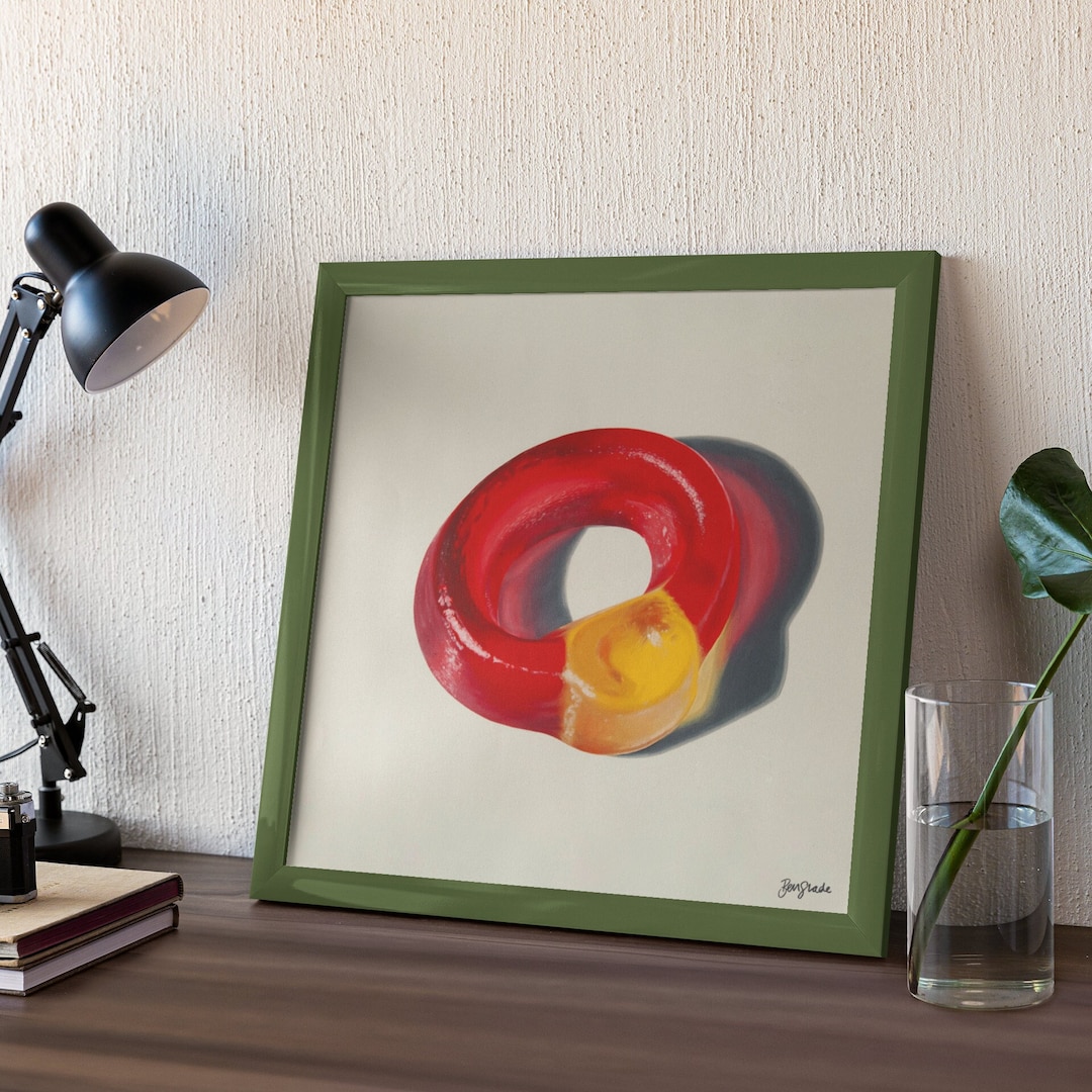 Gummy Ring Print | Haribo Sweet | Candy | Confectionery | Painting ...