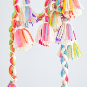 Rainbow Tassel Garland Tassel Garland Tassels Nursery - Etsy