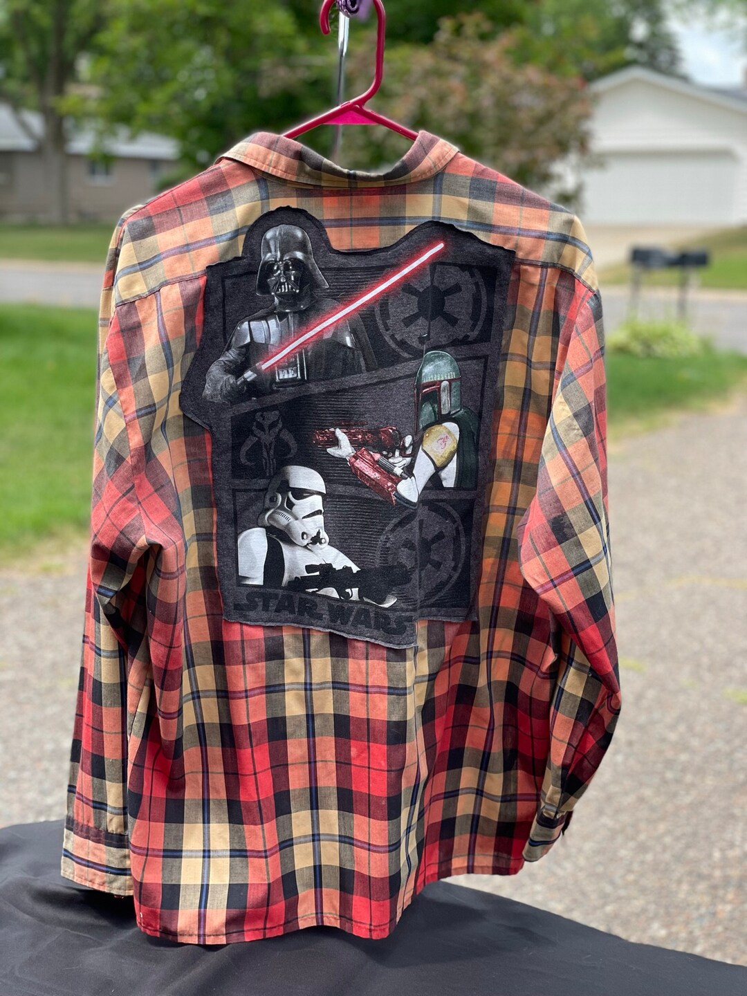 Star Wars Funky Flannel - Etsy
