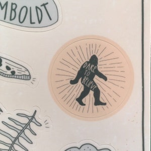 Humboldt Sticker Sheet - Vinyl Sticker - Illustrated Sticker - Etsy