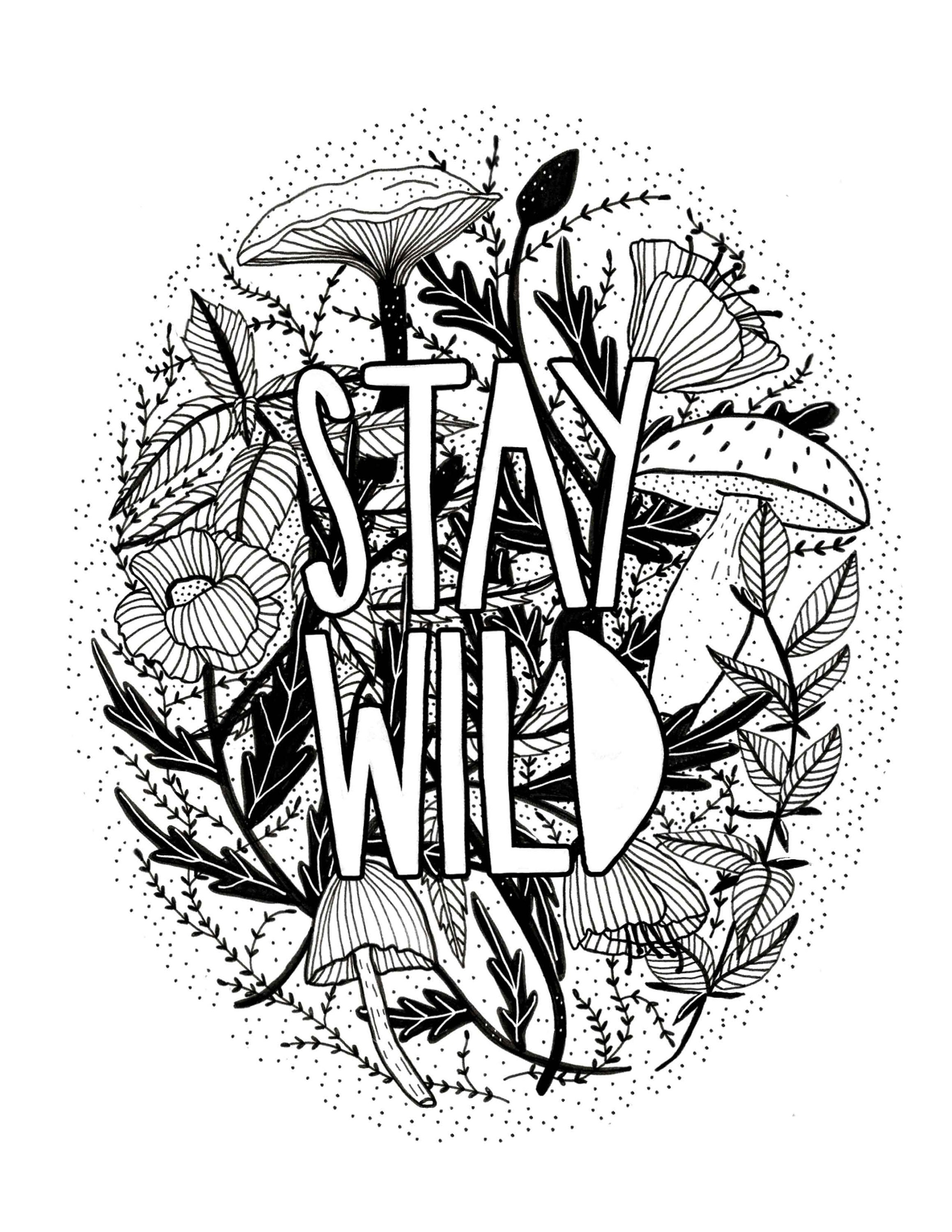 Stay Wild Sticker - Vinyl Sticker - Bumper Sticker - Etsy