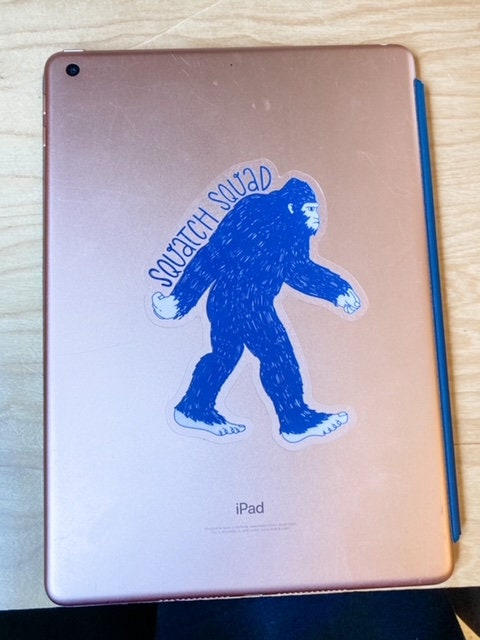 Sasquatch Sticker Bigfoot Sticker Vinyl Sticker Bumper - Etsy
