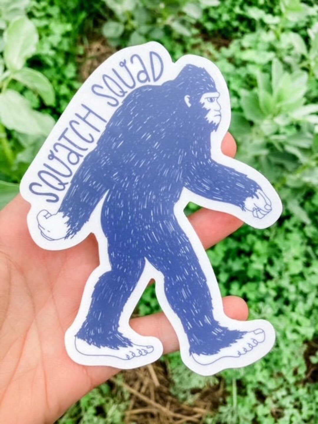 Sasquatch Sticker - Bigfoot Sticker - Vinyl Sticker - Bumper Sticker - Etsy