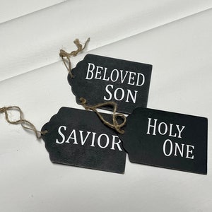 Names of Christ-simple Tag - Etsy