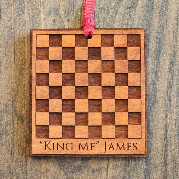 Checkers Board Game - Etsy