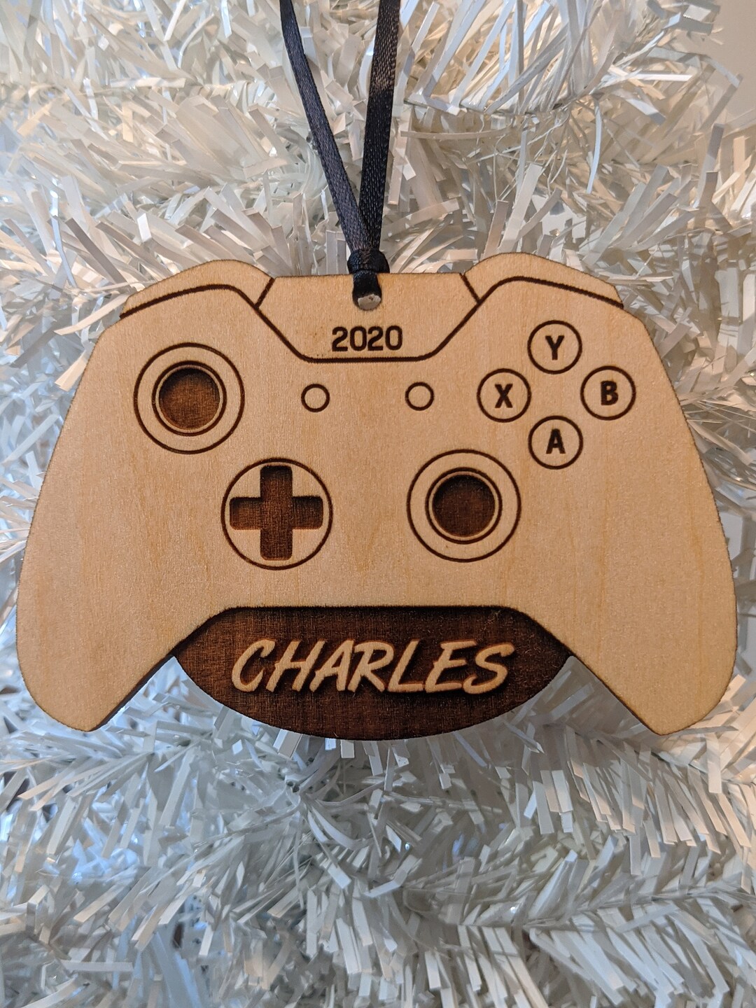 Xbox Controller Christmas Ornament With Gift Box - Personalized ...