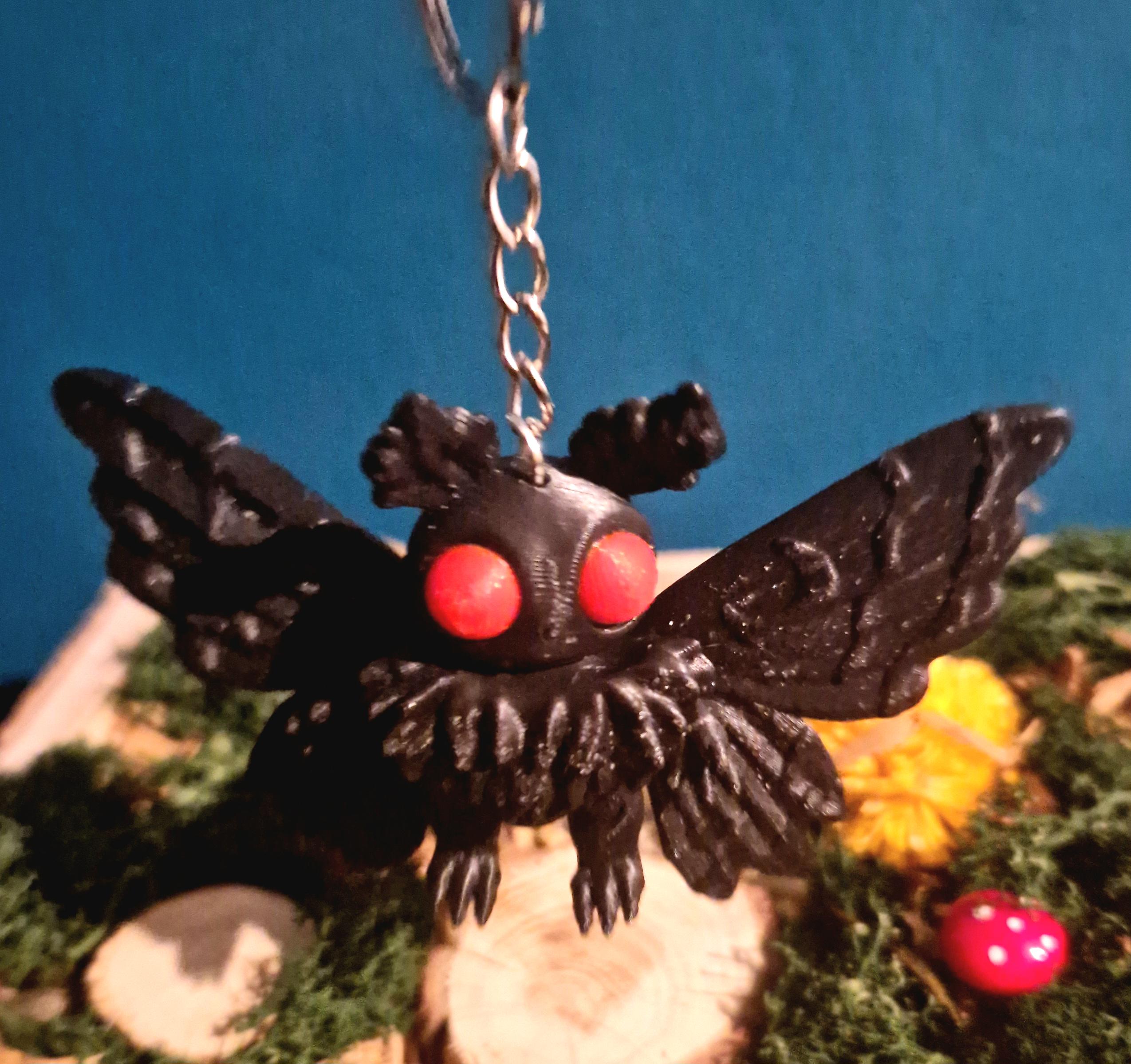 Mothman Chibi the Legend Cryptids Keychain Handmade - Etsy UK