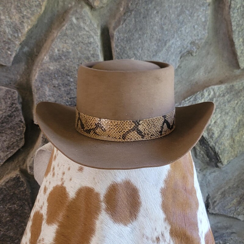 Snakeskin Cowboy - Etsy