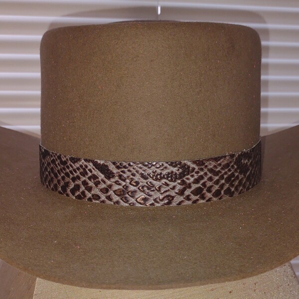 Snakeskin Cowboy - Etsy