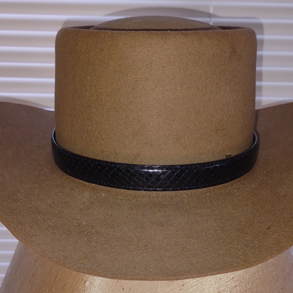 Snakeskin Hat Band - Etsy