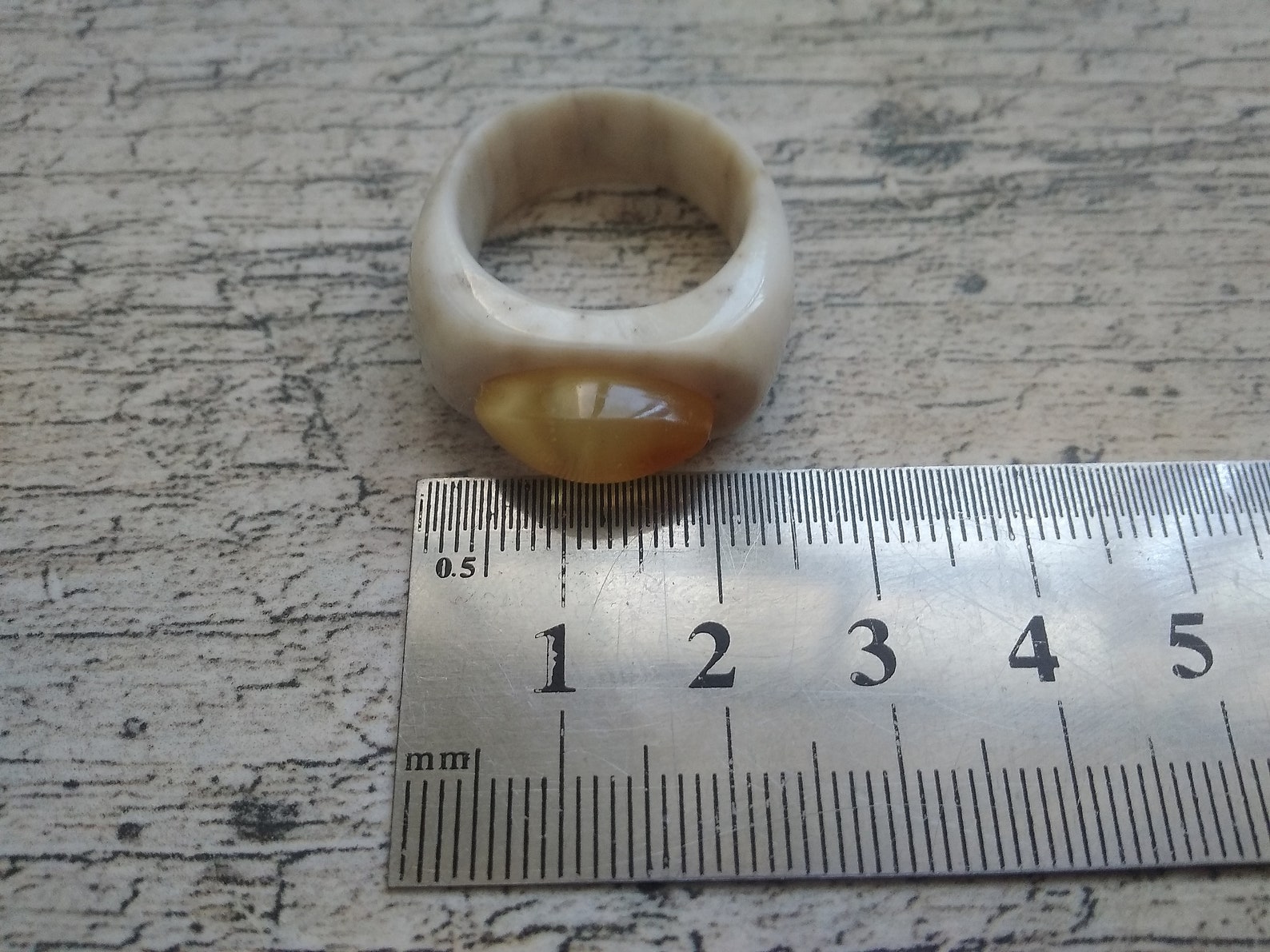 Antler Ring Natural Whitetail Deer Antler Ring Bone Ring - Etsy